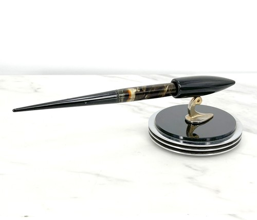 Art Deco Parker Vacumatic "Seal-O-Matic" Fountain Pen Desk Set circa ...