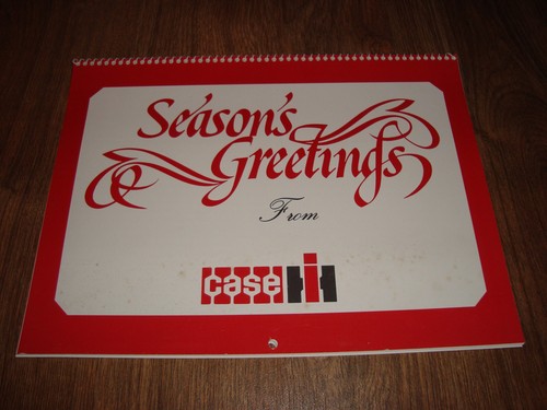 Vintage Case IH 1990 Calendar From Hundt Implement Inc | eBay