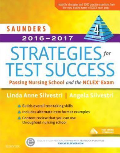 Saunders 2016-2017 Strategies for Test Success: Pas- 0323296610 ...