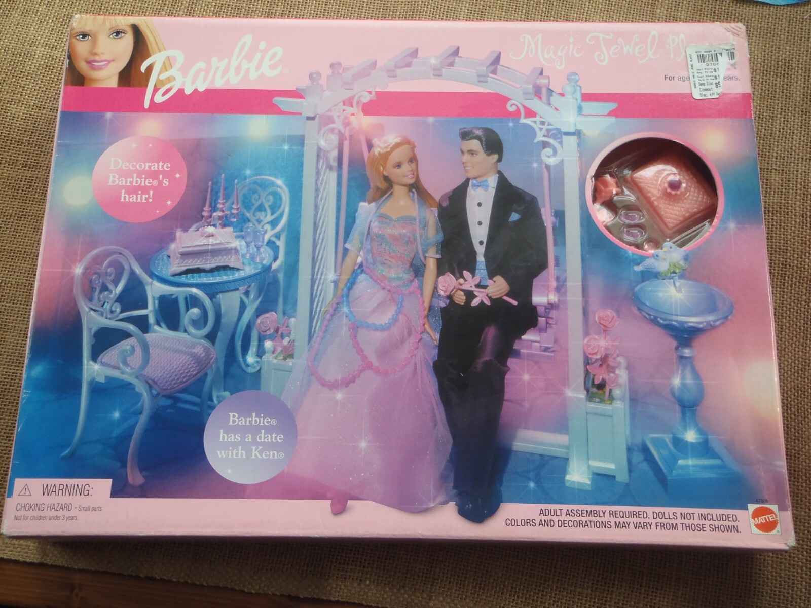 Original 2001 Barbie Magic JEWEL Playset Still Mattel- B13 for sale ...