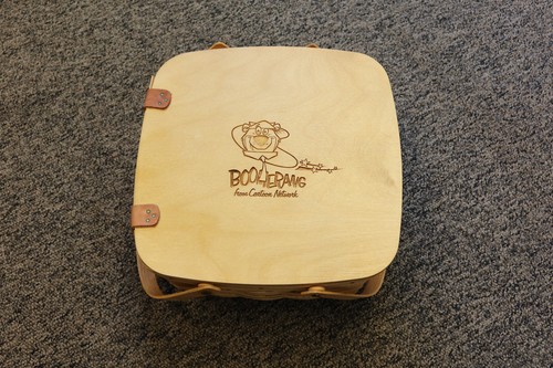 RARE Boomerang from Cartoon Network Woven Wicker Basket - Promotional ...