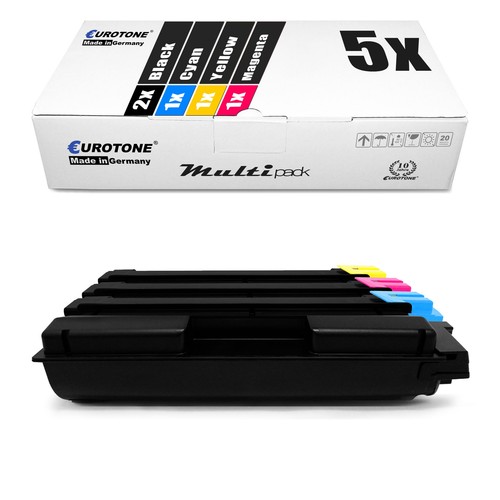 5x Eco Eurotone Toner F Sleeve R Utax P-c 3066 I MFP With Per Ca. 6.000 ...