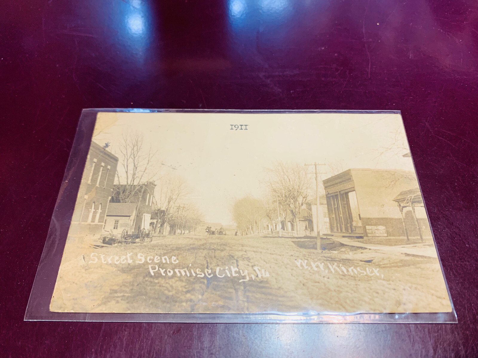 Real Photo Post Card Postcard Promise City Iowa Ia Street Scene | eBay