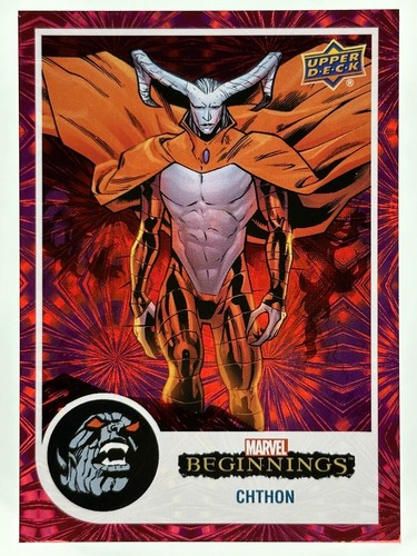 2022 Marvel Beginnings - CHTHON - Red Supernova #69 | eBay