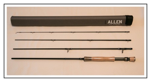 Allen "Source" Fly Rod 9' 8wt 4 piece with Case (NEW) | eBay
