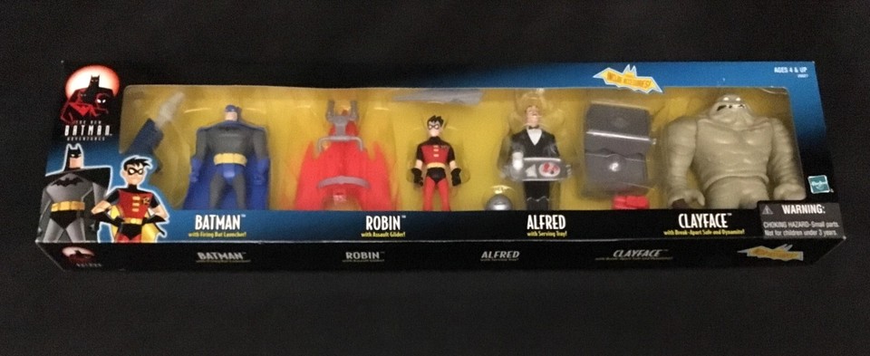 3 BATMAN THE ANIMATED SERIES 4 PACKS: GOTHAM CITY TEAM,ARKHAM ASYLUM ...