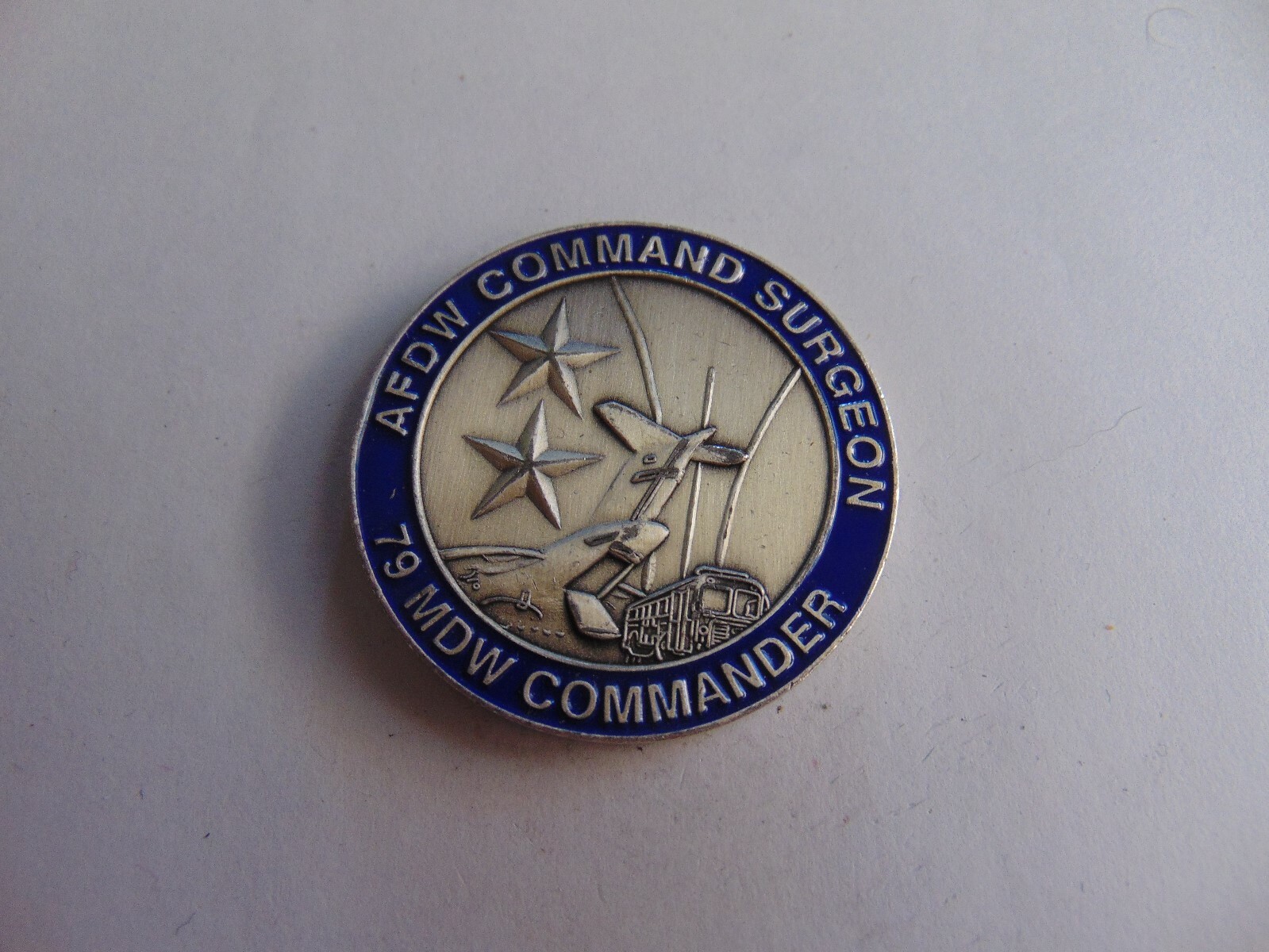 CHALLENGE COIN AFDW COMMAND SURGEON 79 MDW COMMANDER DISTRICT OF ...