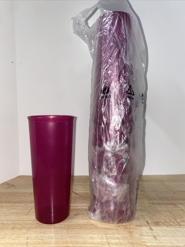 Tupperware Tumbler Cups 16 oz. Set of 6 Straight-Sided in Purplicious ...