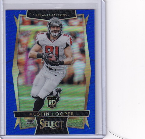 AUSTIN HOOPER 2016 Panini Select Prizm Blue #95 RC 30/149 Falcons | eBay