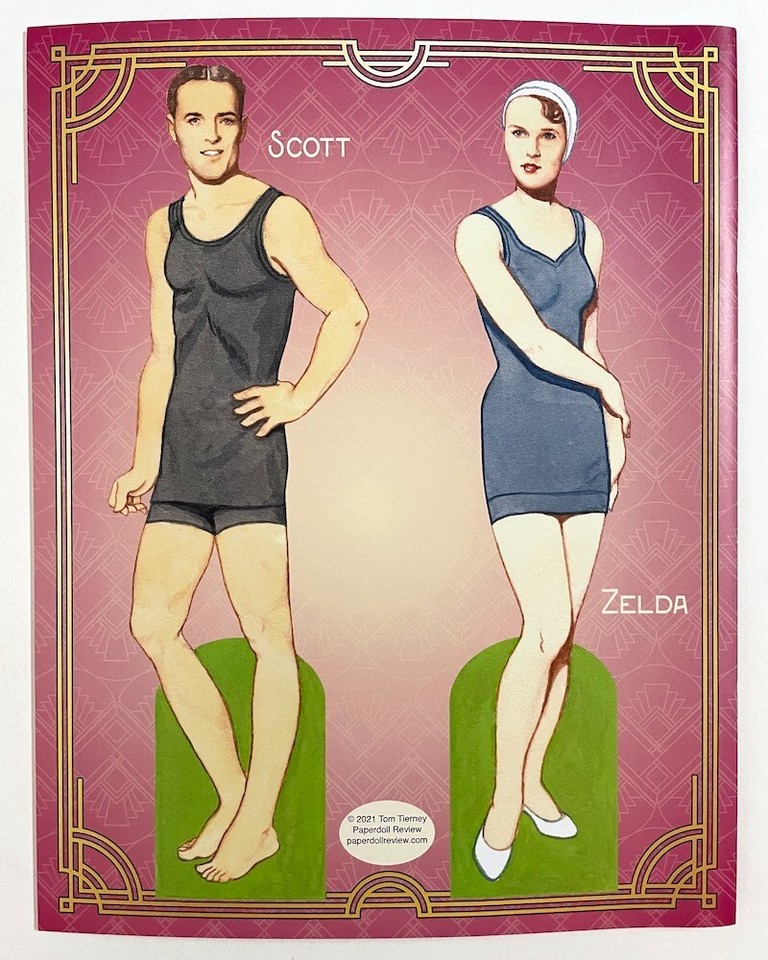 Jazz Age Icons! THE FITZGERALDS -F. SCOTT AND ZELDA - PAPER DOLLS by ...