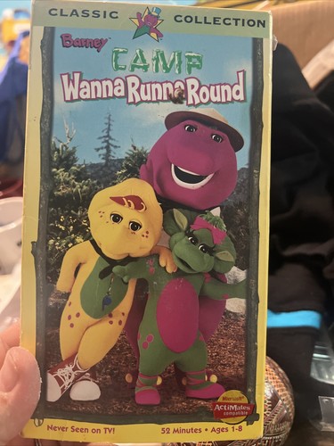 Barney’s Camp WannaRunnaRound Classic Collection VHS Video Tape Sing ...