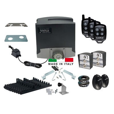 Gate Opener Sliding Made in Italy Electric Motor Automatic Remote ...
