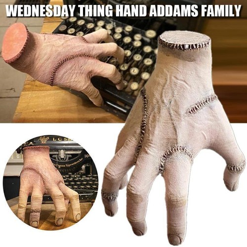 Hand Scary Props Wednesday "Thing" Hand Prop from Addams Family Netflix ...