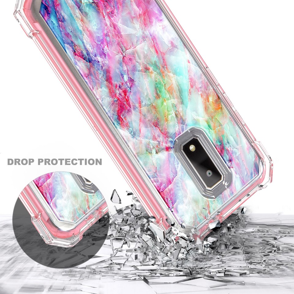 For BLU View 4 (B135DL) Phone Case Full Body Shockproof Cover w ...