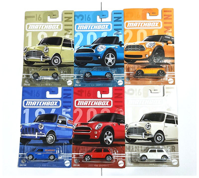 Matchbox Mini Cooper Complete Set Of 6 2024 NEW | eBay