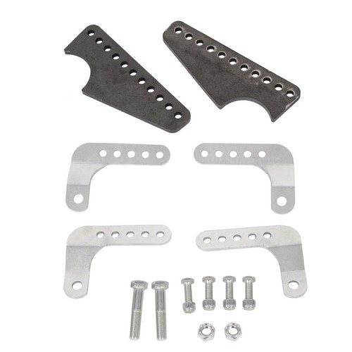 Coil Over Shock Mount Kit Adjustable Lower Brackets for 3" Axle Tubes ...