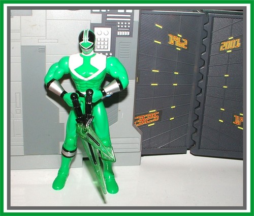 Power Rangers Time Force _ Trip / Green (TF Fighter) Ranger | eBay