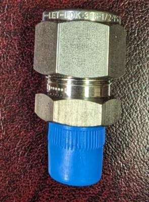 HAM-LET MALE CONNECTOR FITTING 1/2" x Male NPT Thread 1/4" | eBay