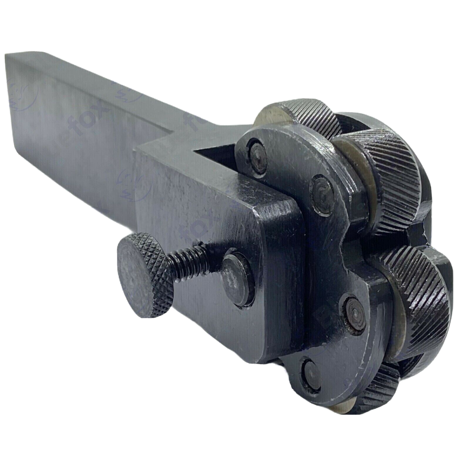 Knurling Tool Holder with 6 Knurls Lathe Rotating Head Multi Knurl ...