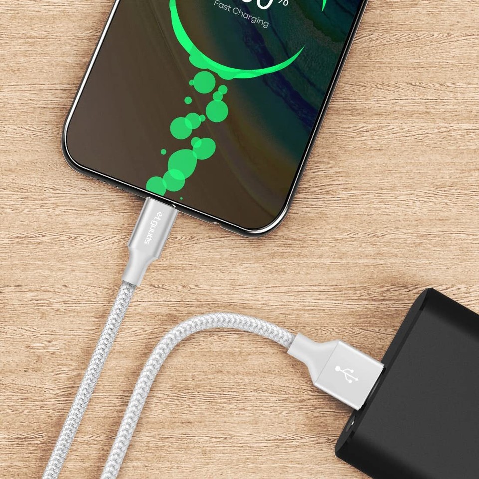 etguuds White USB C Cable 6ft 5-Pack USB to USB C Charger Cable Fast ...