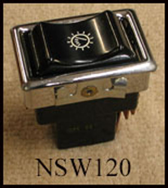 Dash Light Rocker Switch for Alfa Romeo, Maserati & Other Italian Cars ...