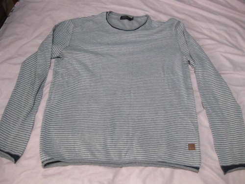 Prodigy Premium Mens Long Sleeve Pullover Jumper Cotton Size M | eBay ...