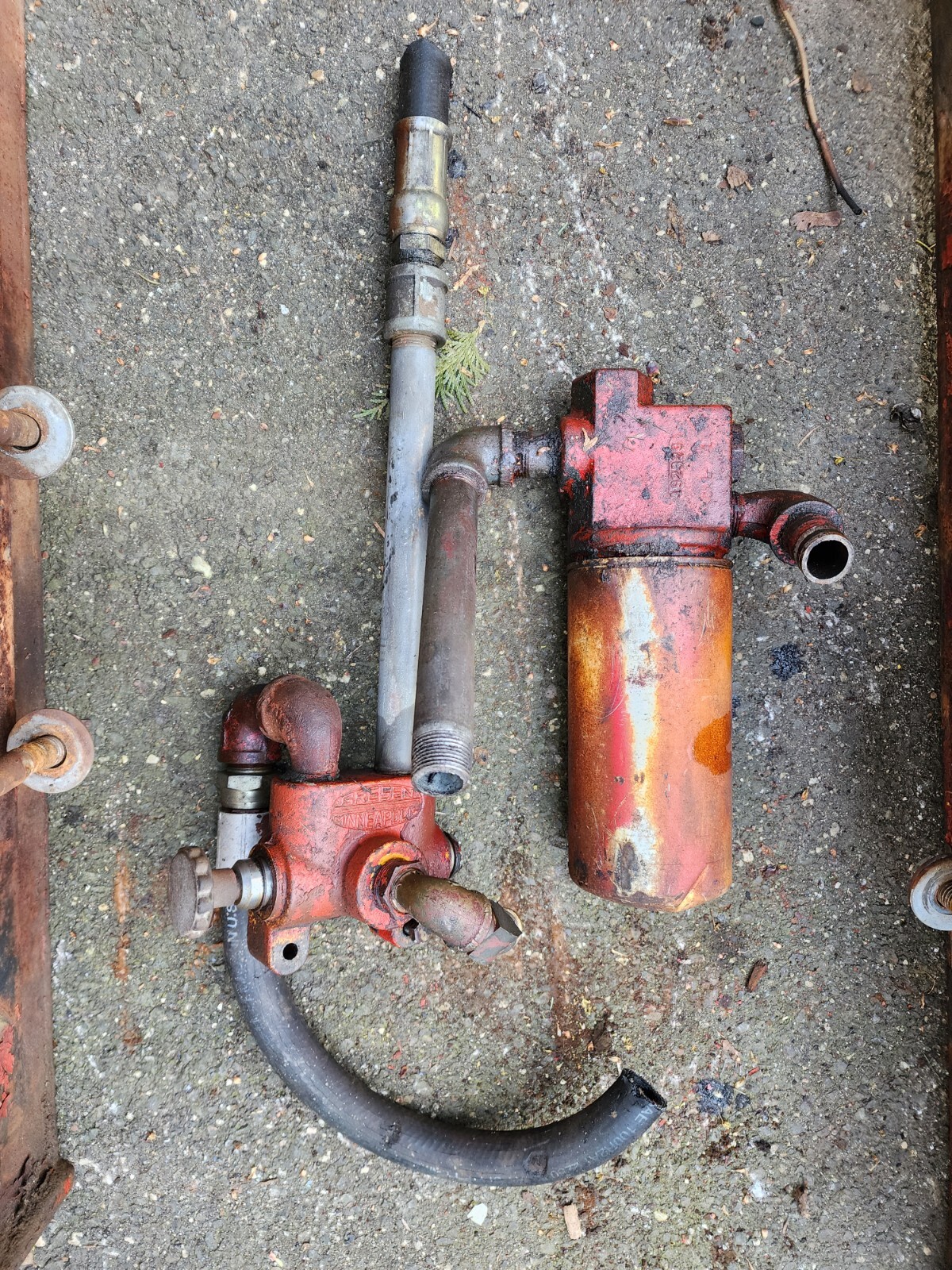 Ford Tractor Backhoe Subframe Complete Setup 600, 800, 900, 2000 Etc ...