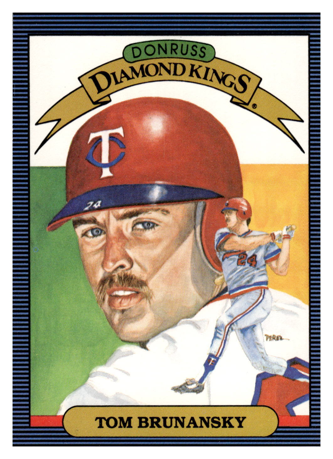 1986 Donruss #24 Tom Brunansky Minnesota Twins DK Baseball NM | eBay