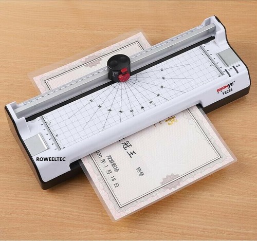 6 In 1 Hot Cold Film Laminator Laminating Machine Cutter Corner Rounder ...