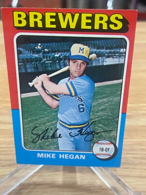 1975 Topps mini #99 Mike Hegan | eBay