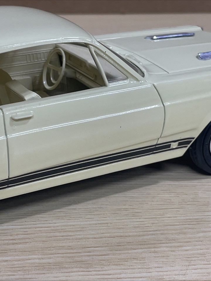 AMT Ertl 1966 Ford Fairlane GT Light Yellow Dealer Promo Model Car 1993 ...