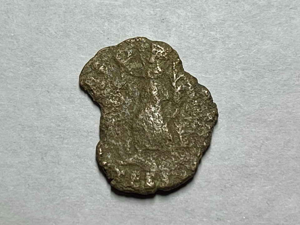 ⚔️ Ancient Rome-Æ3 Follis Constans I 342-343 AD-Victory Holding Wreath ...