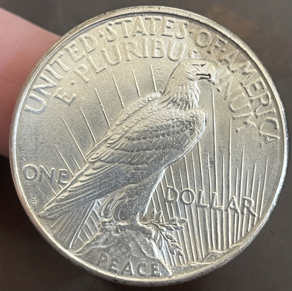 RARE DATE! 1928 S Peace Silver Dollar ~ FROM MS PEACE Set ~ 90% Silver ...