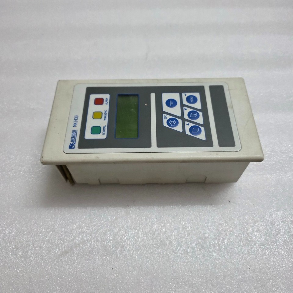 BENDER MK2430-12 REMOTE ALARM INDICATOR & TEST COMBINATION B95100002 ...