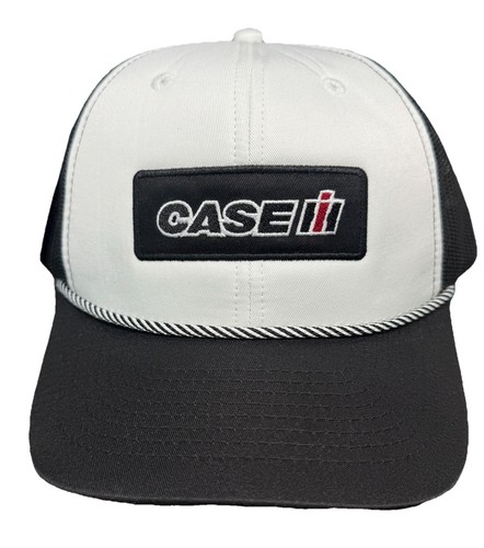 Case IH Tractors Cap Hat SnapBackRope K-Products Black White Three R’s ...