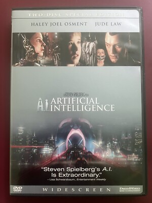 A.I. Artificial Intelligence (DVD, 2002, 2-Disc Set, Special Edition) | eBay
