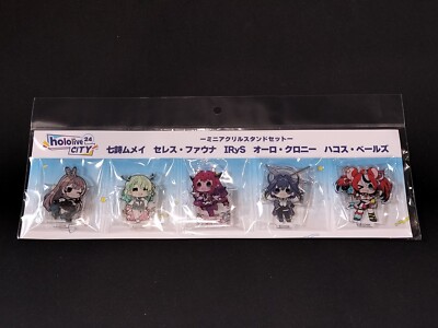 hololive CITY 2024 EN Promise Mini Acrylic Stand Set IRyS Fauna Kronii ...