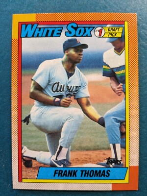 1990 Topps - #414 Frank Thomas (Rookie Card)(HoF), Mint | eBay