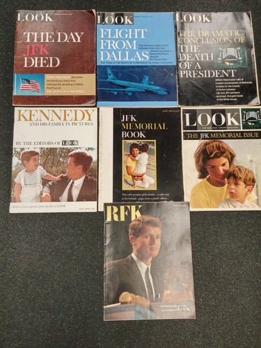 Vintage Lot of Look Magazines ; JFK and RFK 1960's | eBay