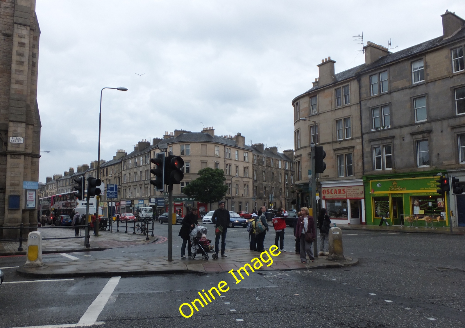 Photo 12x8 Pedestrian crossing by Pilrig St Paul's Church of Scotland ...