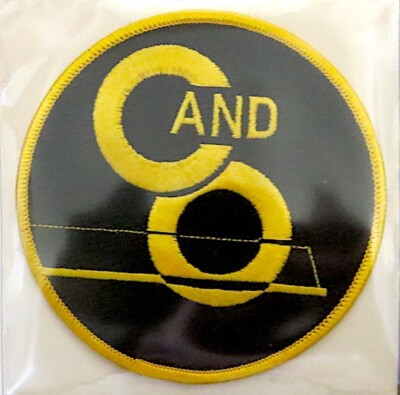 CHESAPEAKE & OHIO Willabee Ward GREAT AMERICAN RAILROAD EMBLEM PATCH ...