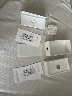 iPhone 5S Verpackung Box Originalverpackung Karton OVP Leerverpackung ...