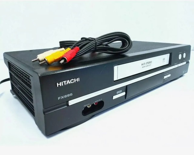 Hitachi VCR VHS 4-head Hi-fi Stereo Fx695 for sale online | eBay