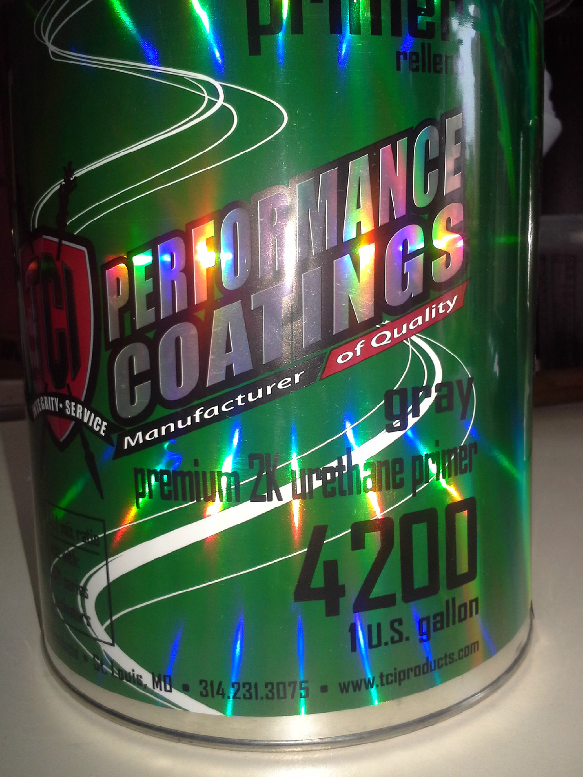 # 4200 TCI Gray Premium 2K Urethane High Build Primer Gallon Kit | eBay