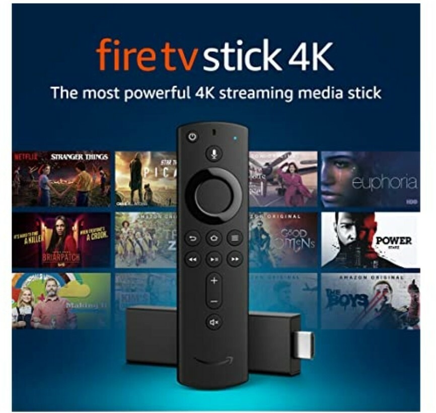 Amazon Fire TV Stick 4K Ultra HD HDR Streaming Media Player | 3rd ...
