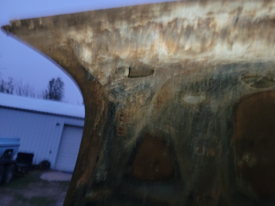 OEM GM 1942 1946 1947 1948 Chevy FLEETLINE TRUNK LID Original 42 46 47 ...