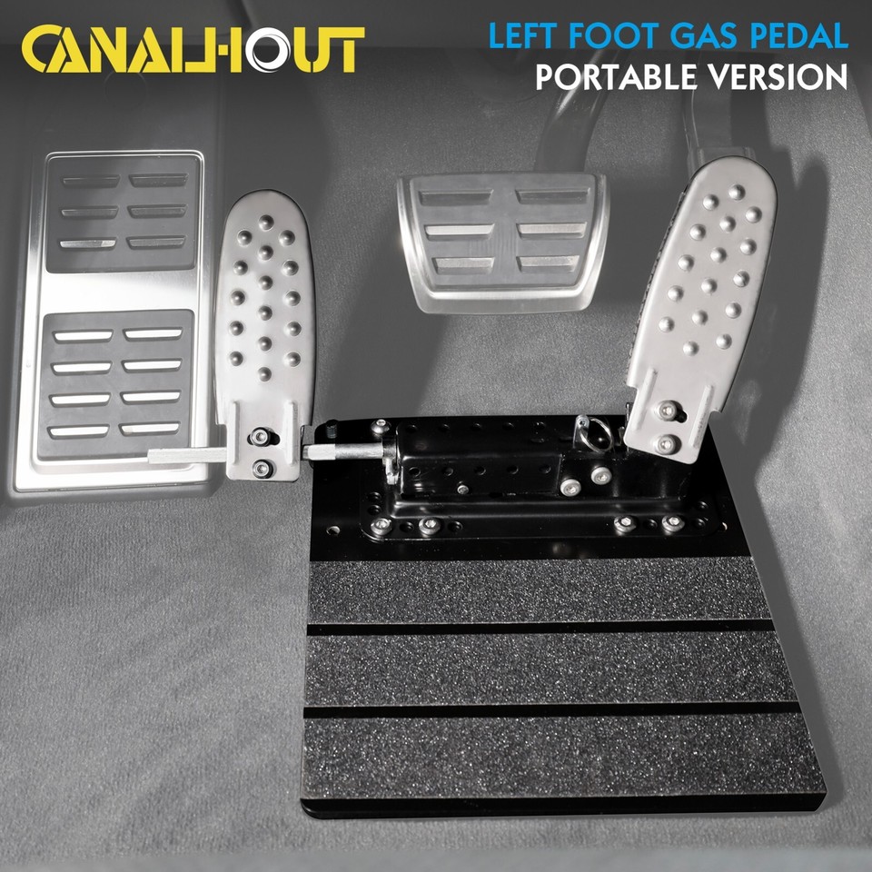 Left Foot Accelerator Gas Pedal Portable LFGP Drive Assist for Handicap ...