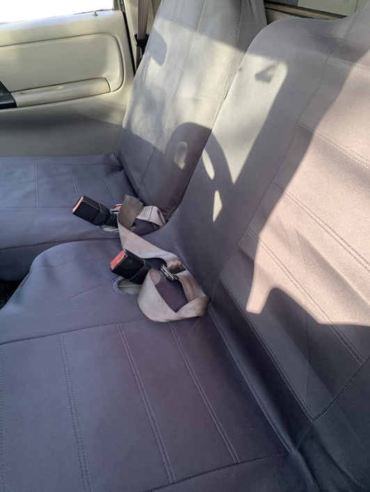 Front High Back Seat Cover for 98 - 03 Ford Ranger 60 40 Split Molded ...