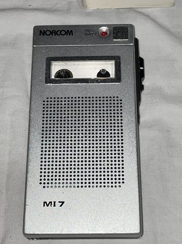 Norcom MI 7 Micro Cassette Recorder For Parts | eBay