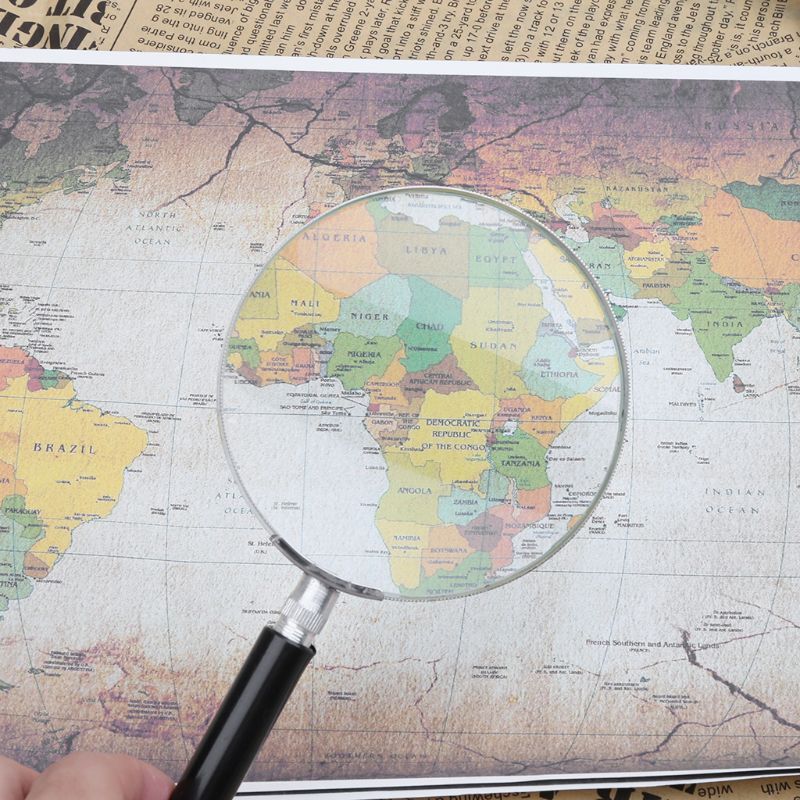 Portable Handheld Magnifier Definition Reading Magnifying Glass for ...